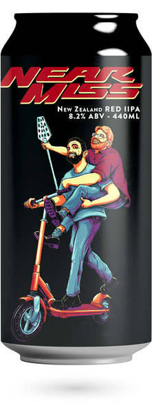 Near Miss (Emerson's Collaboration Brew) Red IIPA – Double Vision Brewing